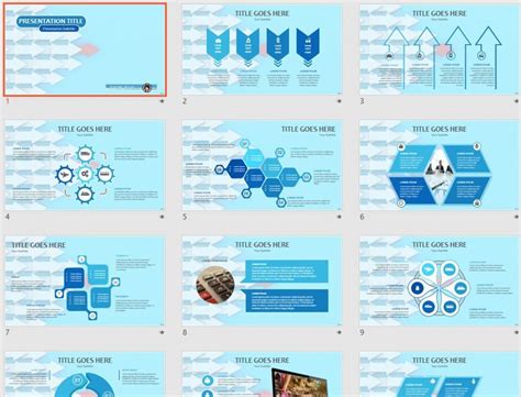 Abstract Arrows Powerpoint