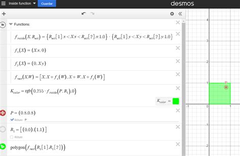 inside function r desmos