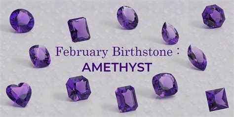 February Birthstone Amethyst Meaning Color History And Care — Ouros