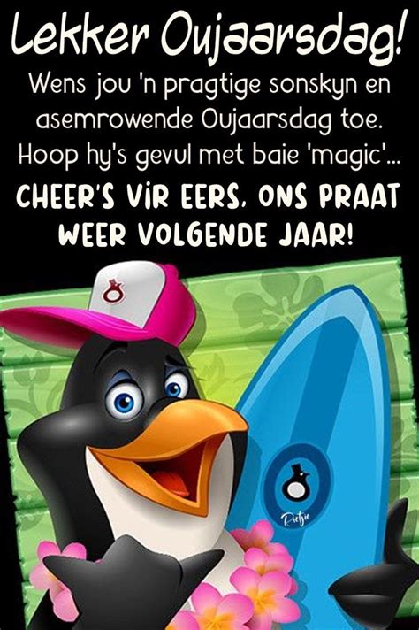 Lekker Oujaarsdag Wens Jou N Pragtige Sonskyn En Asemrowende