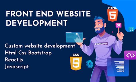 Be Your Front End Web Developer Using Html Css React And Js By Abdullahk0 Fiverr
