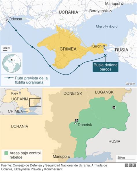 Conflicto Entre Rusia Y Ucrania ¿quién Controla Las Aguas
