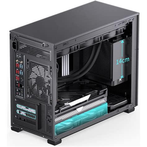 Купить Корпус Jonsbo D31 Std Black без БП боковая панель из закаленного стекла Mini Itx Micro