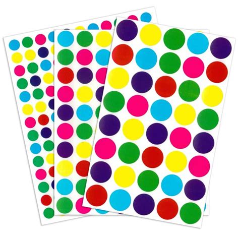 Bulk Pack Assorted Color Coding Labels Crafts And More