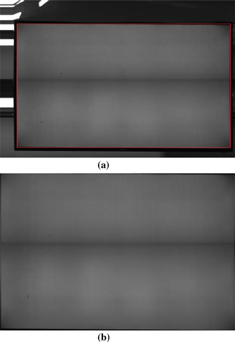 LCD Screen Area A Boundary Of Active LCD Area B Cropped LCD Screen Image Download Scientific