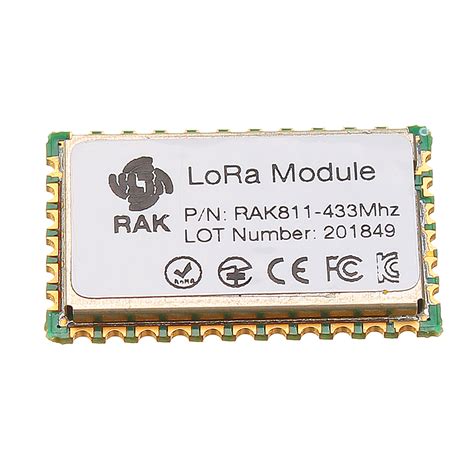 RAK LoRa Module SX Wireless Communication Spread Spectrum WiFi Meters Support