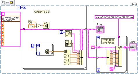 solved save a timestamp to a array ni community