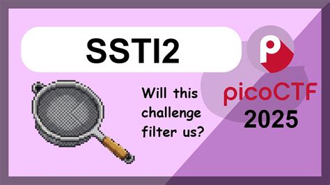 Picoctf 2025 Web Hacking Ssti2 Server Side Template Injection