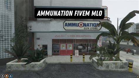 Ammunation Fivem Fivem Mods Interior And Map For Roleplay Fivem Mlo Store Youtube