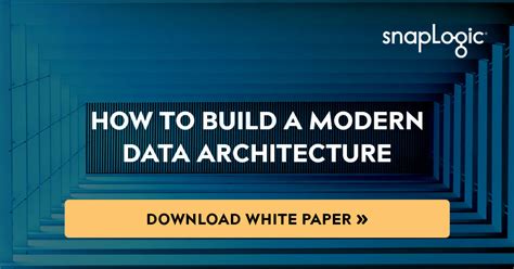 Modern Data Enterprise Data Architecture Snaplogic