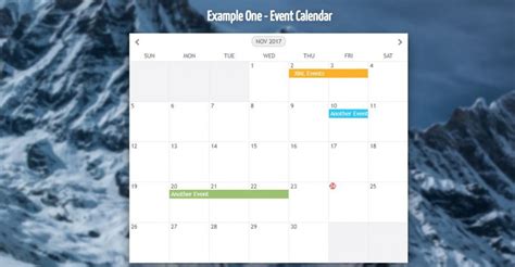 12 Best Free Jquery Calendar Plugins For Web Designers Onaircode