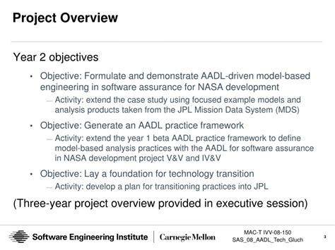 Ppt Model Based Software Assurance With The Sae Architecture Analysis