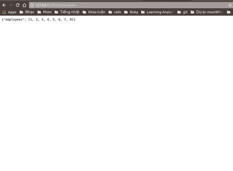 Xây Dựng Một Restful Api đơn Giản Với Python Và Flask