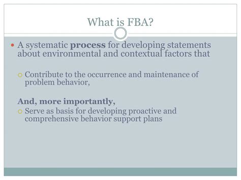 PPT Functional Behavior Assessment PowerPoint Presentation Free Download ID 328791