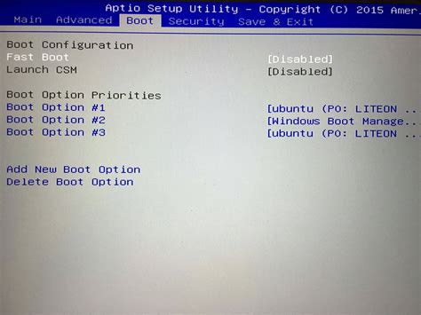 1604 Double Ubuntu Entry In Bios Boot Options Ask Ubuntu