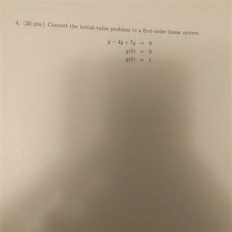 Solved Pts Find The Eigenvalues And Eigenvectors Of Chegg