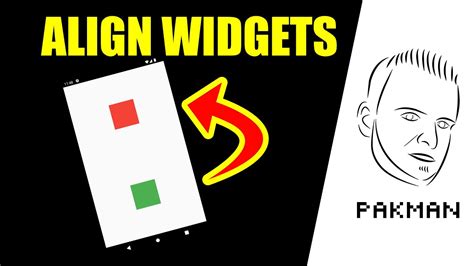 Align Widgets In A Column In Flutter Youtube