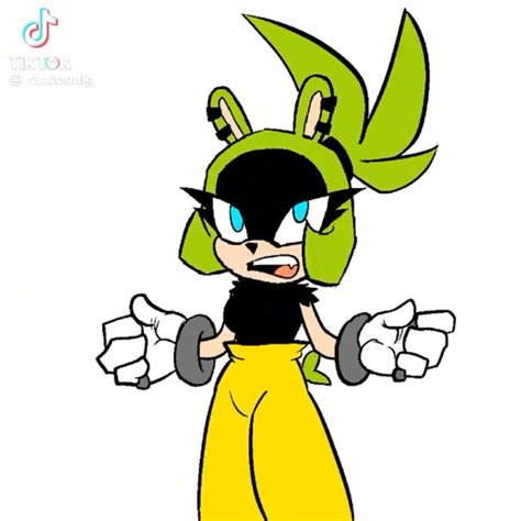 Black And Yellow Sonic Oc