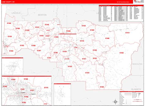 Zip Code Map Of Oregon Us States Map