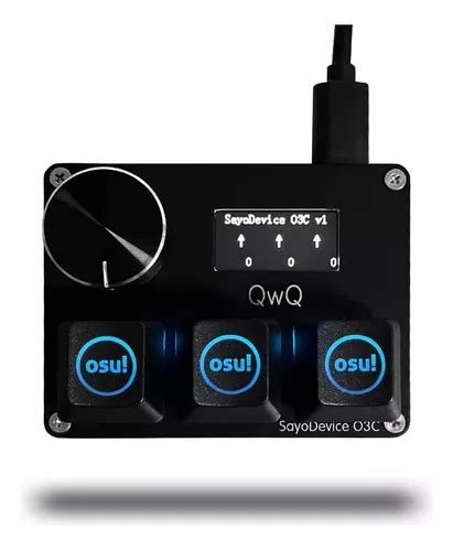 Sayodevice Teclado O3c Osu Con Disparador Rápido Interrup Meses sin interés
