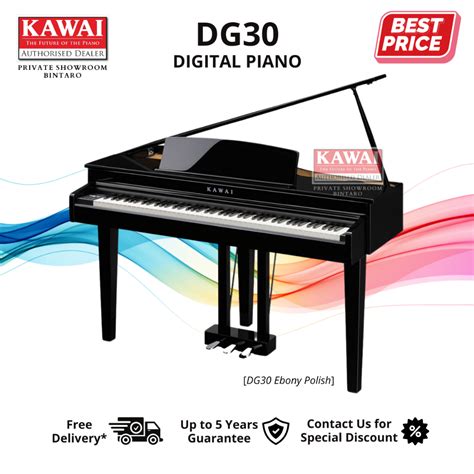 Jual Kawai Digital Grand Piano Keyboard Dg30 Authorized Dealer Resmi