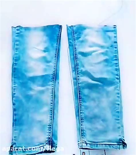 آموزش درست کردن کیف با شلوار