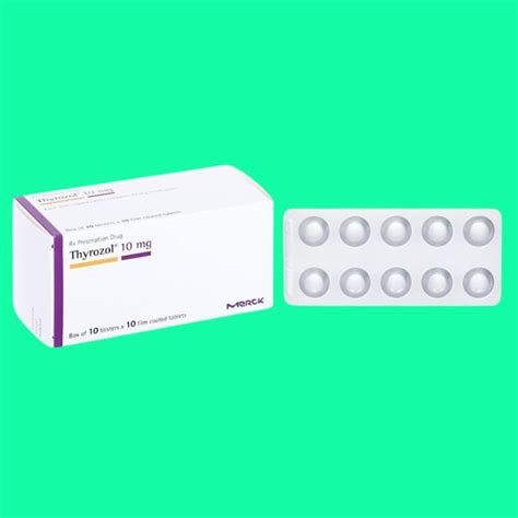 Thyrozol 10mg điều Trị Cường Giáp Ngăn Ngừa Nguy Cơ U Tuyến Giáp