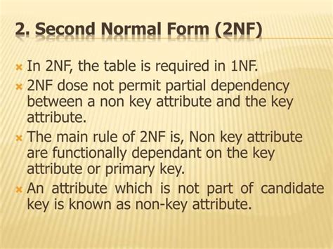 presentation on normalization pptx databases computer software and applications