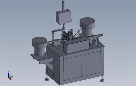 光纤连接器组装机 Solidworks 2015 模型图纸免费下载 懒石网