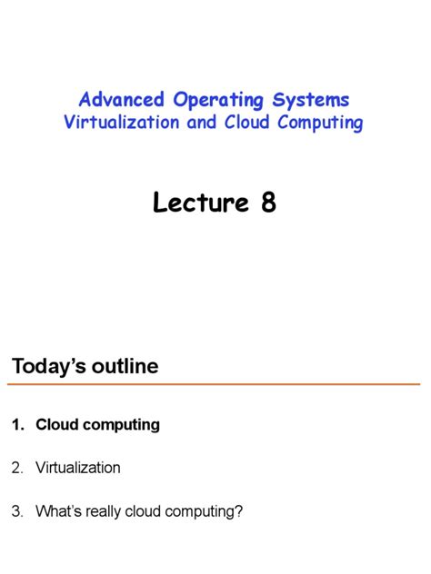Lec 08 Cloud Vm Pdf Virtual Machine Cloud Computing