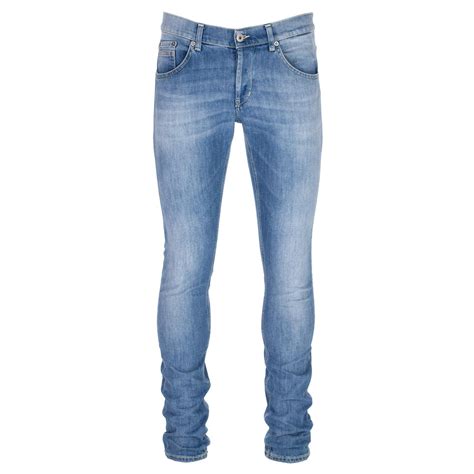 Dondup Jeans Cotton Ritchie Bq5 Light Blue Modemour ♥