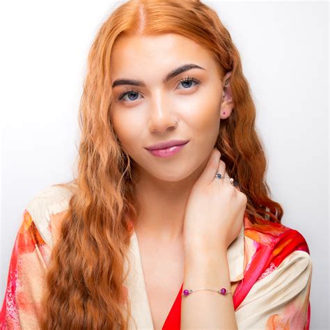 Ruby Bracelet Ruby Bead Bracelet Ruby Jewellery Henryka