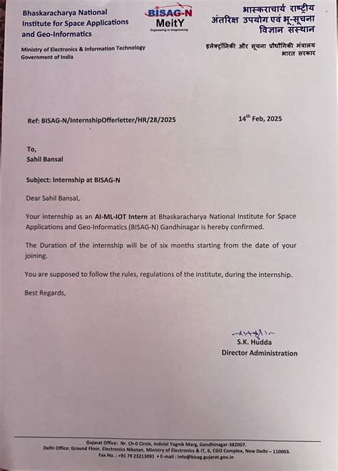 Ai Machinelearning Internship Learning Growth Sahil Bansal