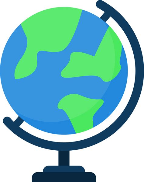 Earth Globe Vector Free Download