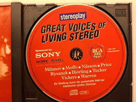 Stereoplay Magazine Great Voices Of Living Stereo Sampler