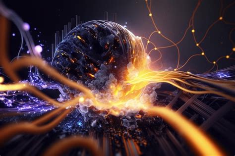 Premium Ai Image Internet Connection Neural Network And Cyberspace