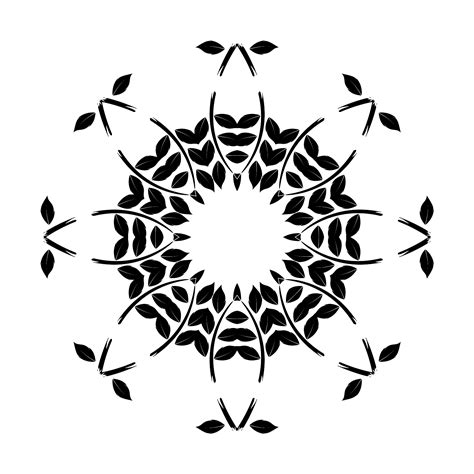 Download Ffff00 Flower Frame Extrapolated 21 Svg Freepngimg