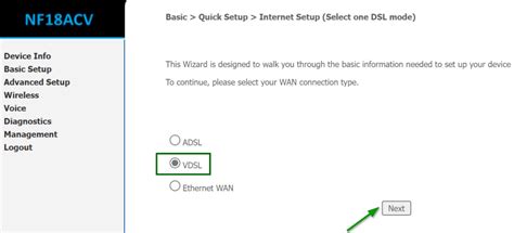 Nf Acv Fibre To The Node Building Setup