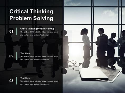 Critical Thinking Problem Solving Ppt Powerpoint Presentation Summary