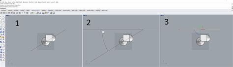 how to orient section view perpendicular in the viewport rhino
