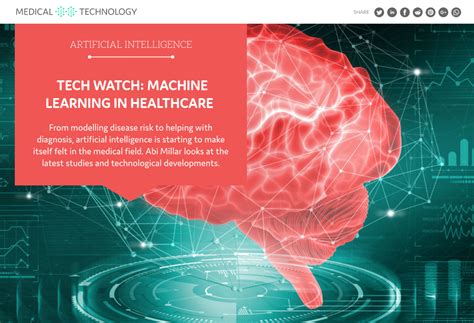 Tech Watch Machine Learning In Healthcare Medical Technology Issue