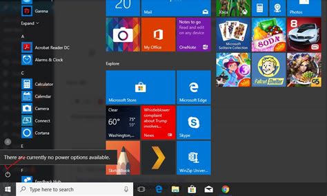 Menampilkan Kembali Tombol Shutdown Dan Restart Pada Start Menu Windows
