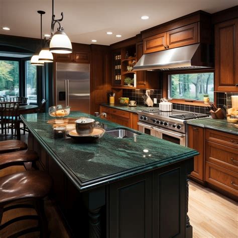 10 Beautiful Green Granite Countertops Youll Love Rhythm Of The Home