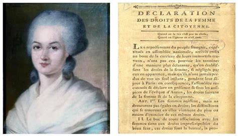 Olympe De Gouges The Precursor Of Feminism That Was Persecuted During