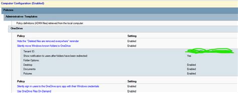 Trouble With Silently Configure OneDrive User Accounts Cloud Services
