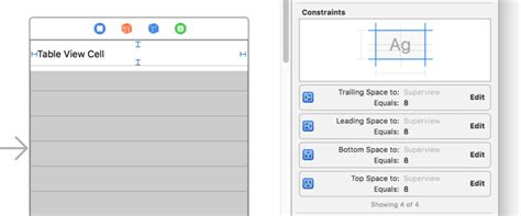 NSTableCellView のサイズを自動的に調整させてみる