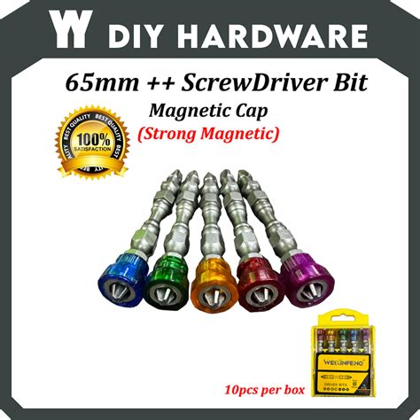 Yy Diy Ph2 65mm Magnetic Magnet Magnetizer Ring Screwdriver Hand Drill