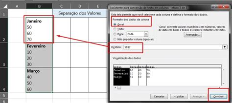 Texto Para Colunas Com Quebra De Textos No Excel Ninja Do Excel