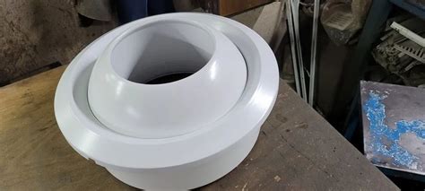 Round Powder Coated Jet Nozzle Diffuser For Industrial Commercial Shape Circular Round At