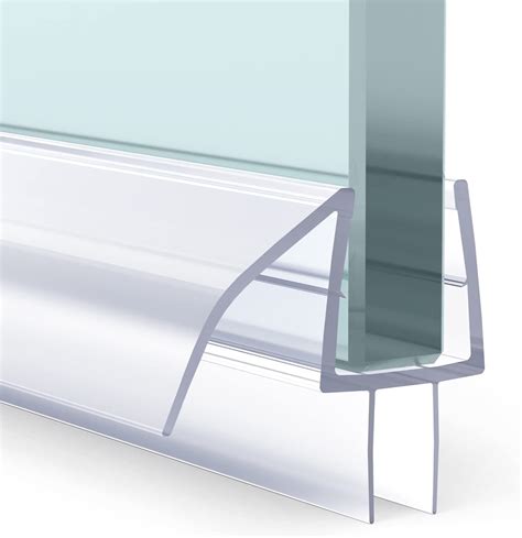 Happon Shower Door Bottom Seal Frameless Glass Shower Door Seal Strip